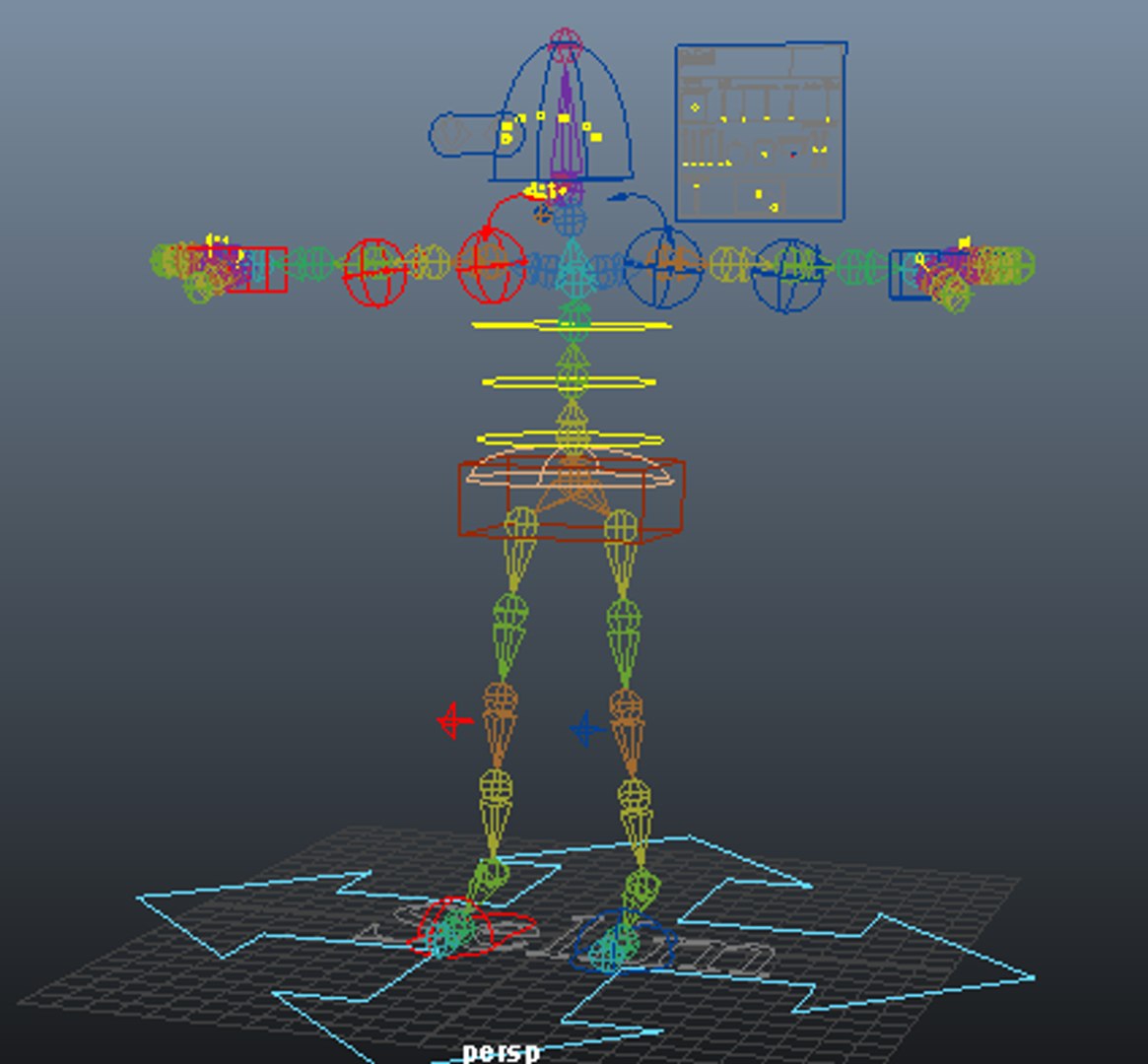 File Rigging Controler 3d Model