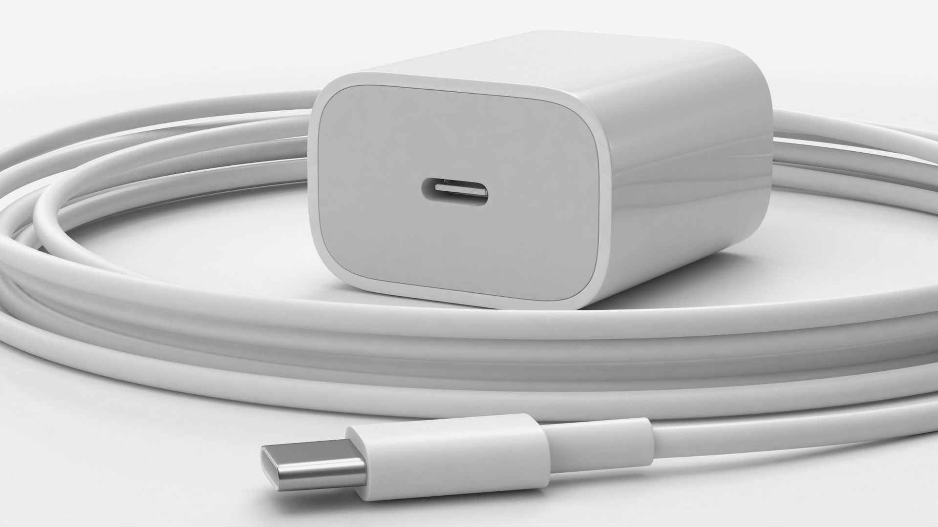 Apple 20w type c 3D model - TurboSquid 1678176