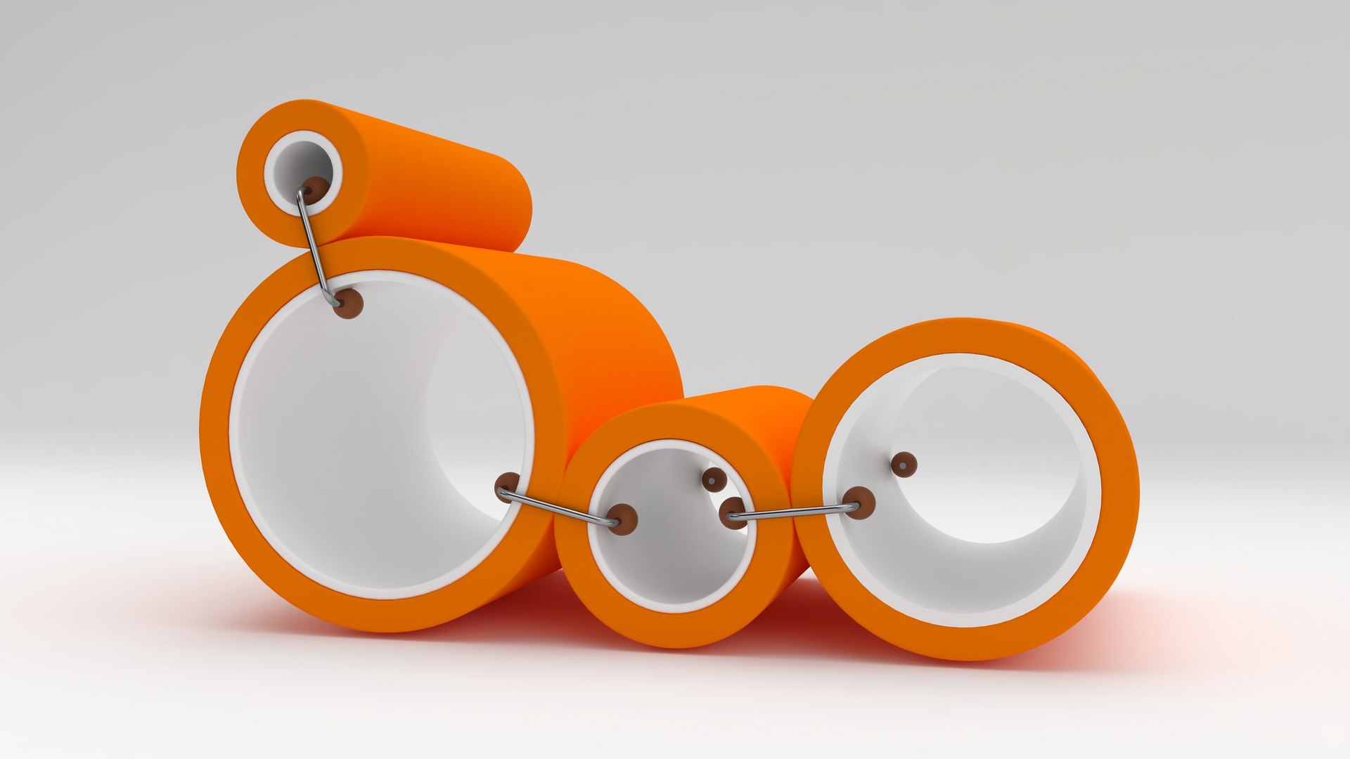 3D Tube chair by Cappellini - TurboSquid 2179679