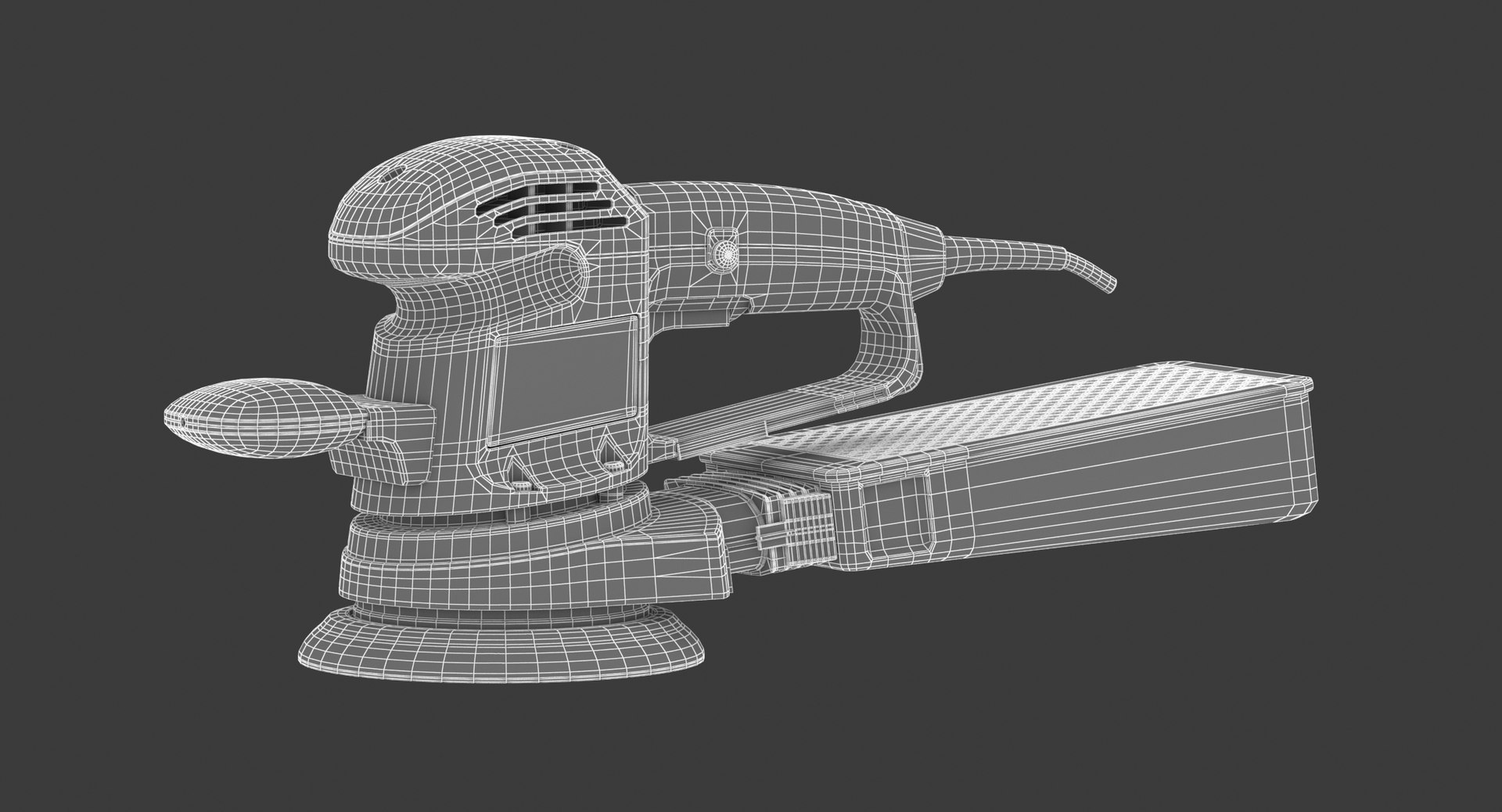 Random Orbit Sander 3D Model - TurboSquid 1673041