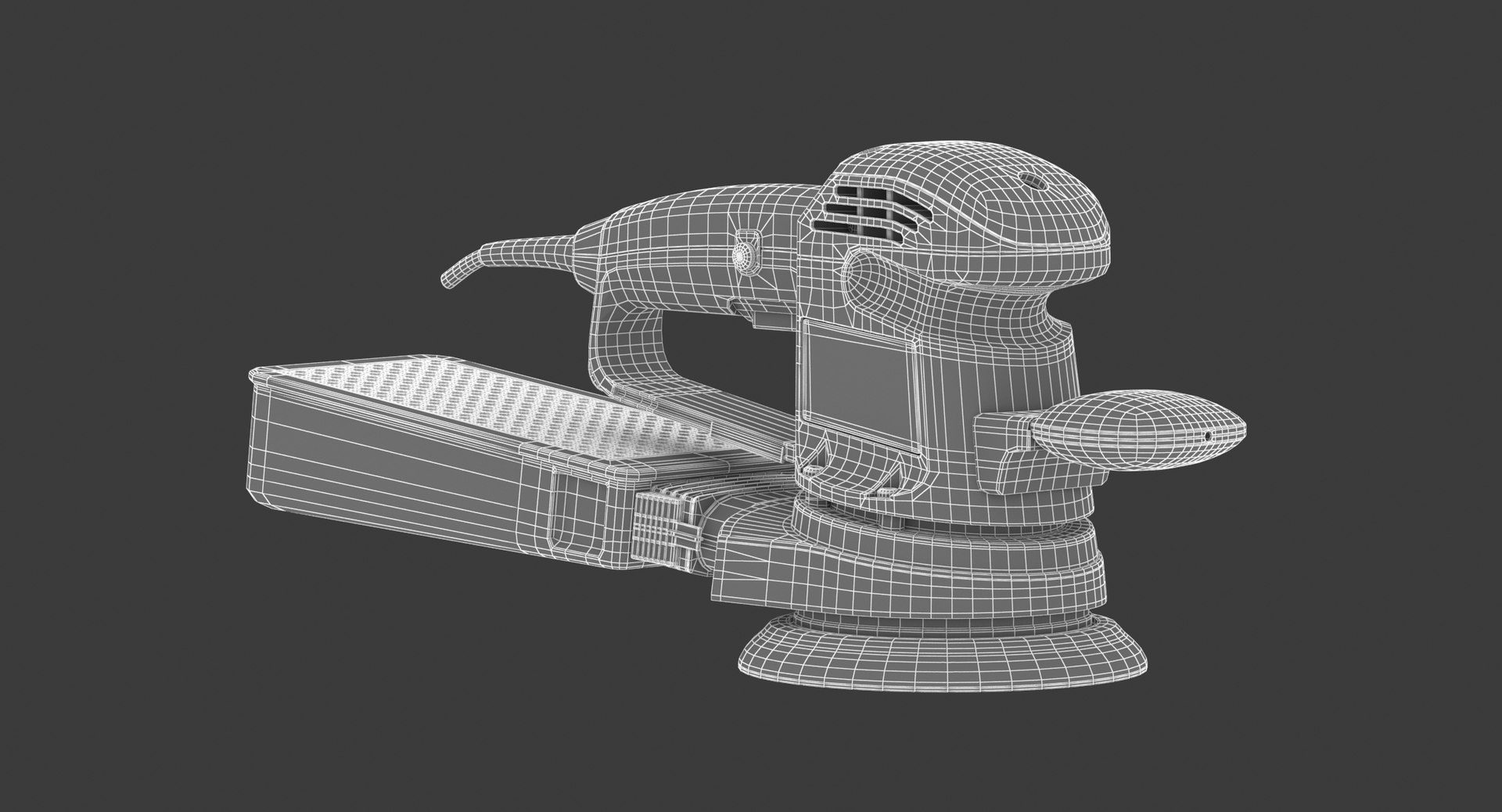 Random Orbit Sander 3D Model - TurboSquid 1673041