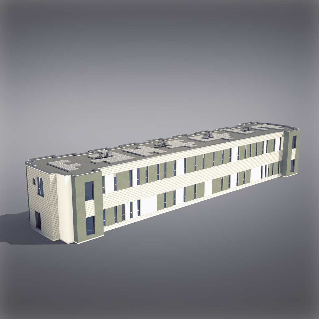3d Modern Generic Building Architectural