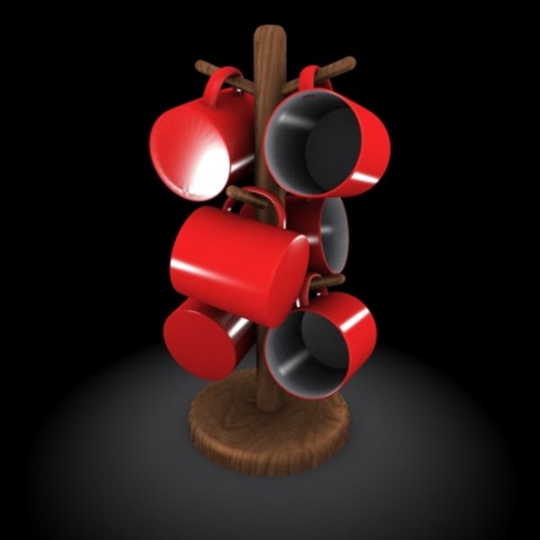 mug tree 3d max