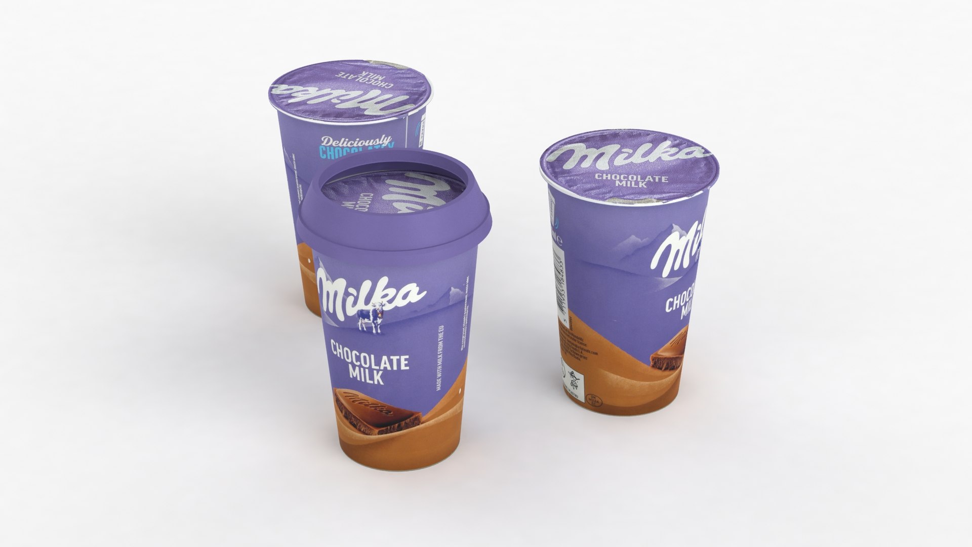 Dairy Milka Chocolate Milk 330ml 2024 3D Model - TurboSquid 2277882
