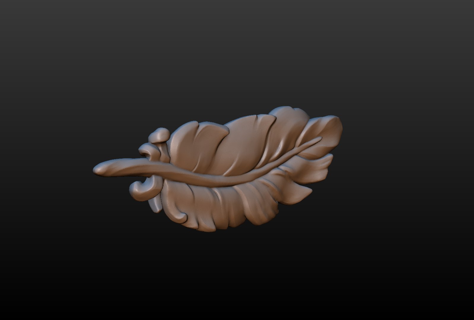 Feather Model - TurboSquid 1246567