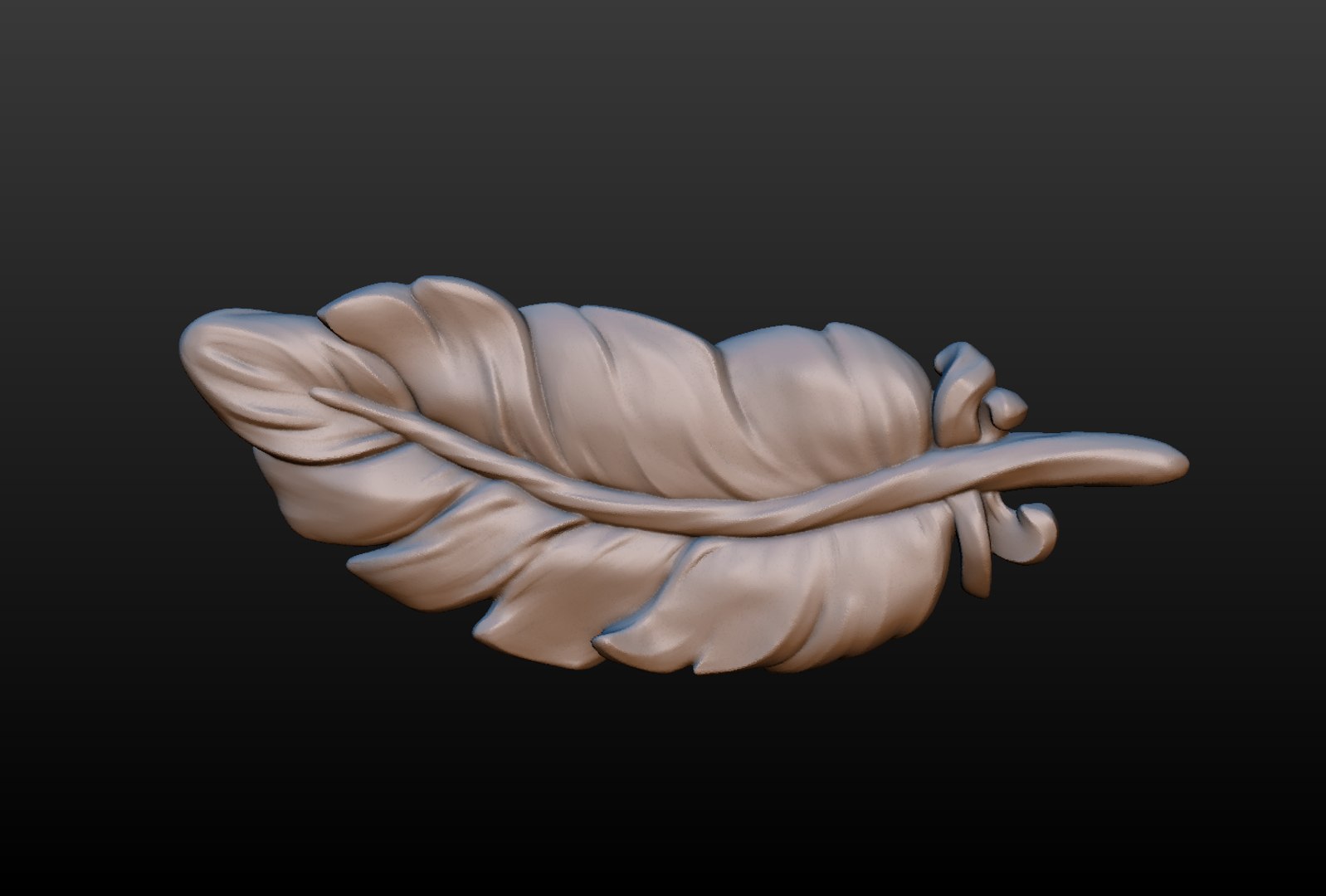 Feather Model - TurboSquid 1246567