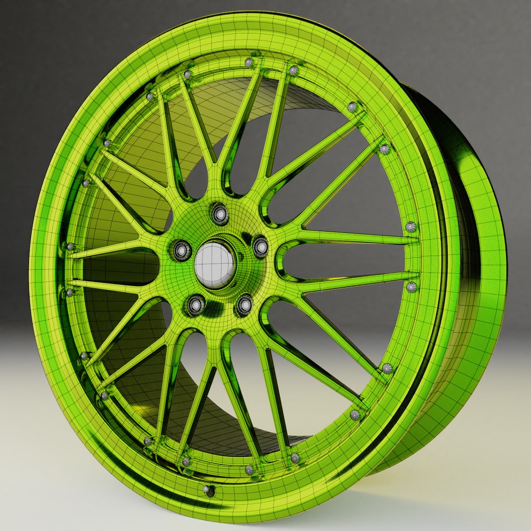 3D Car Rim - TurboSquid 1579696