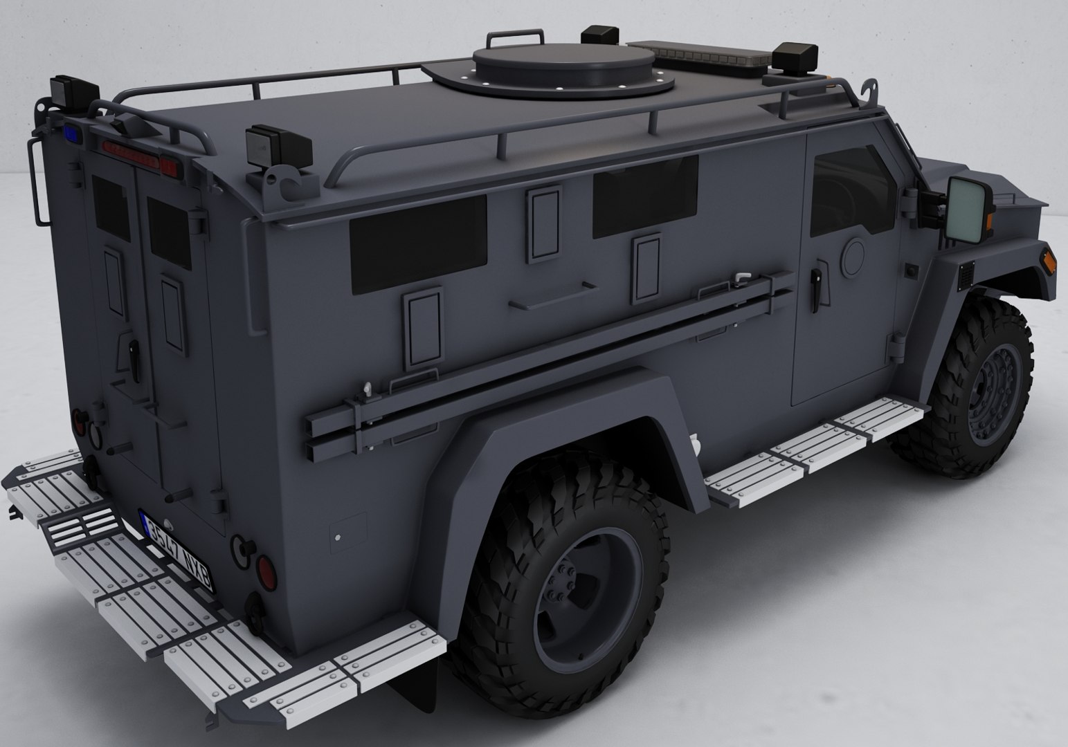 Armored Vehicle 3D Model - TurboSquid 1485151
