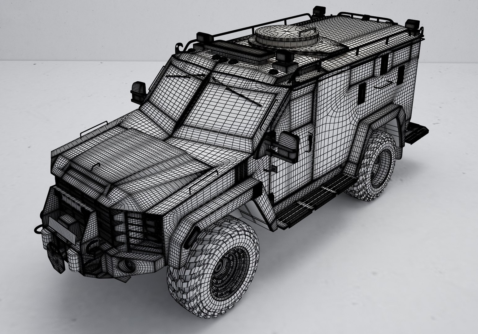 Armored Vehicle 3D Model - TurboSquid 1485151