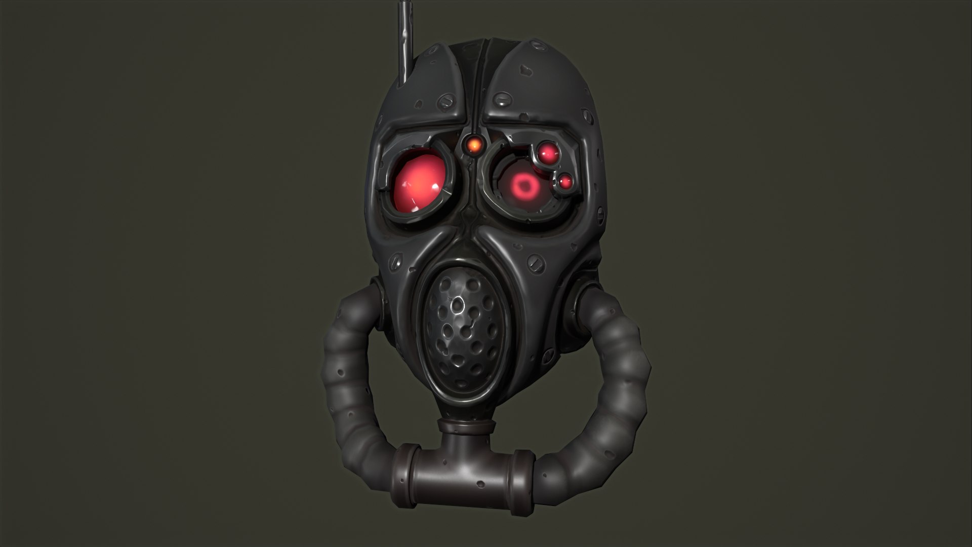Tech priest mask model - TurboSquid 1888150