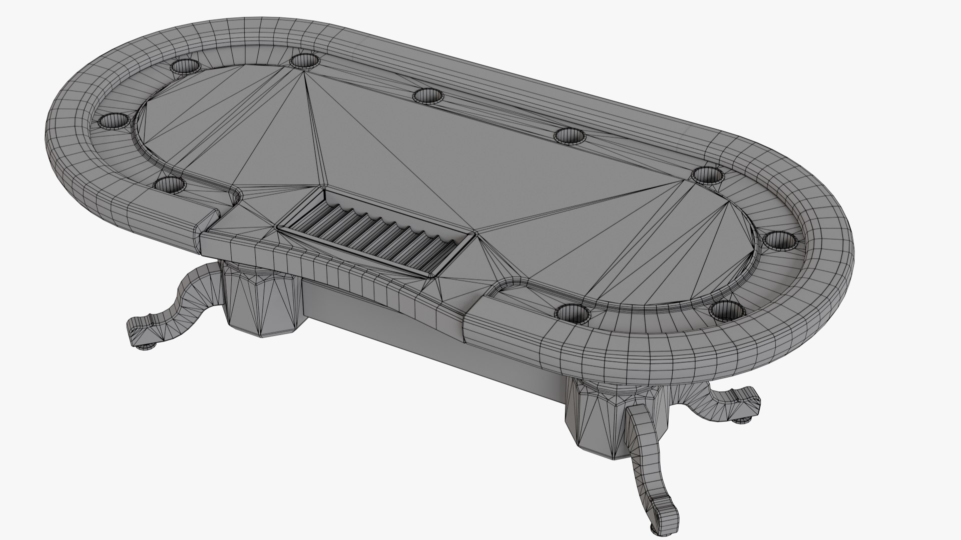 3D Poker Table 3D - TurboSquid 1997291