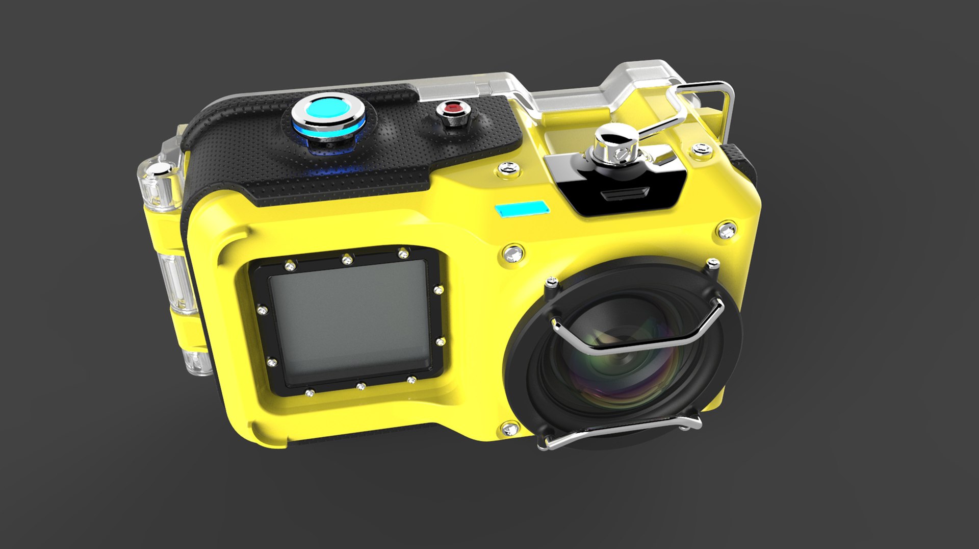 Action Camera 3D Model - TurboSquid 1337483