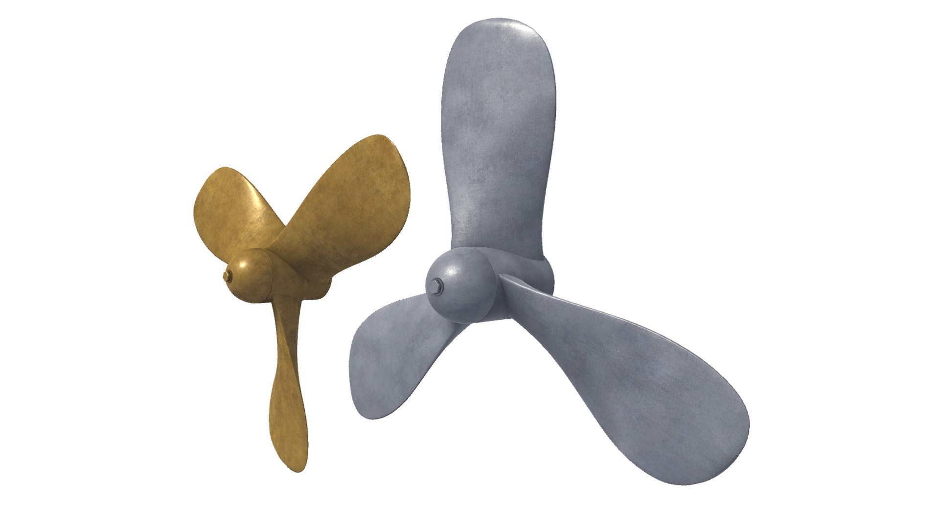 Ship Screw B3 3D Model - TurboSquid 1451408