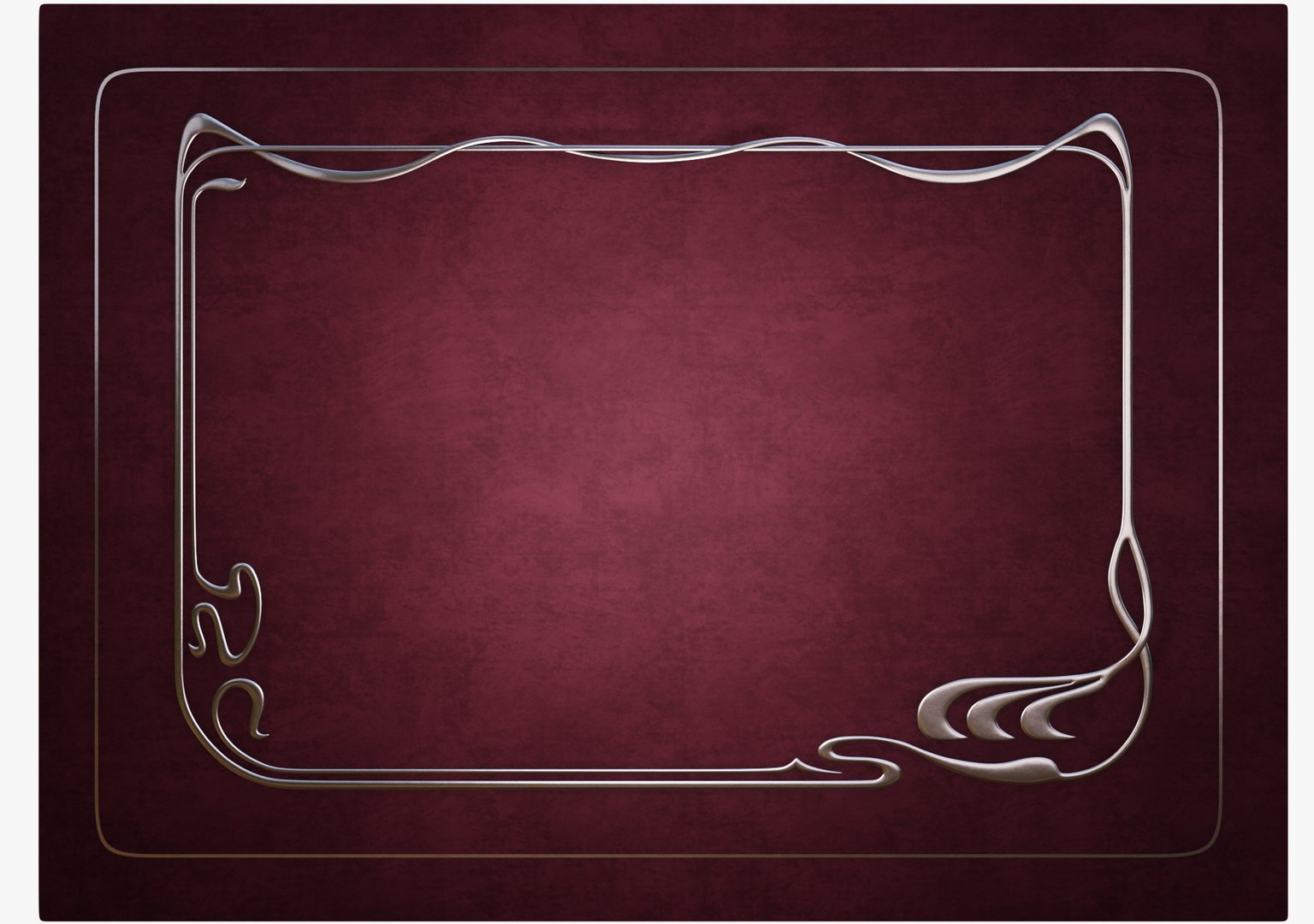 3D Rectangular Retro Framework - TurboSquid 2173365