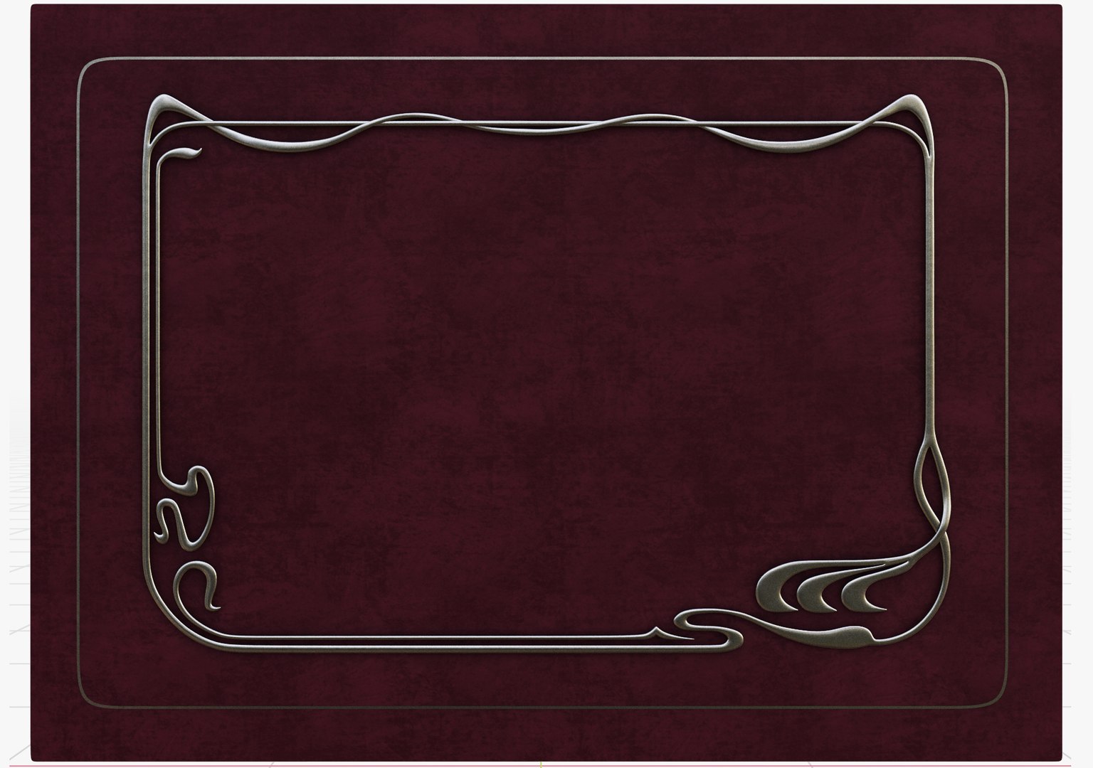 3D Rectangular Retro Framework - TurboSquid 2173365