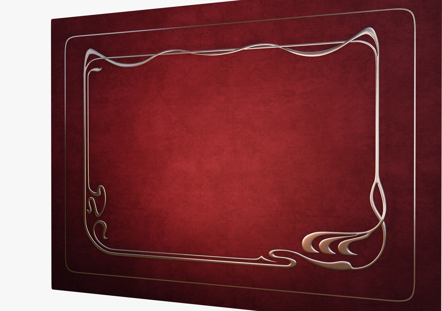 3D Rectangular Retro Framework - TurboSquid 2173365