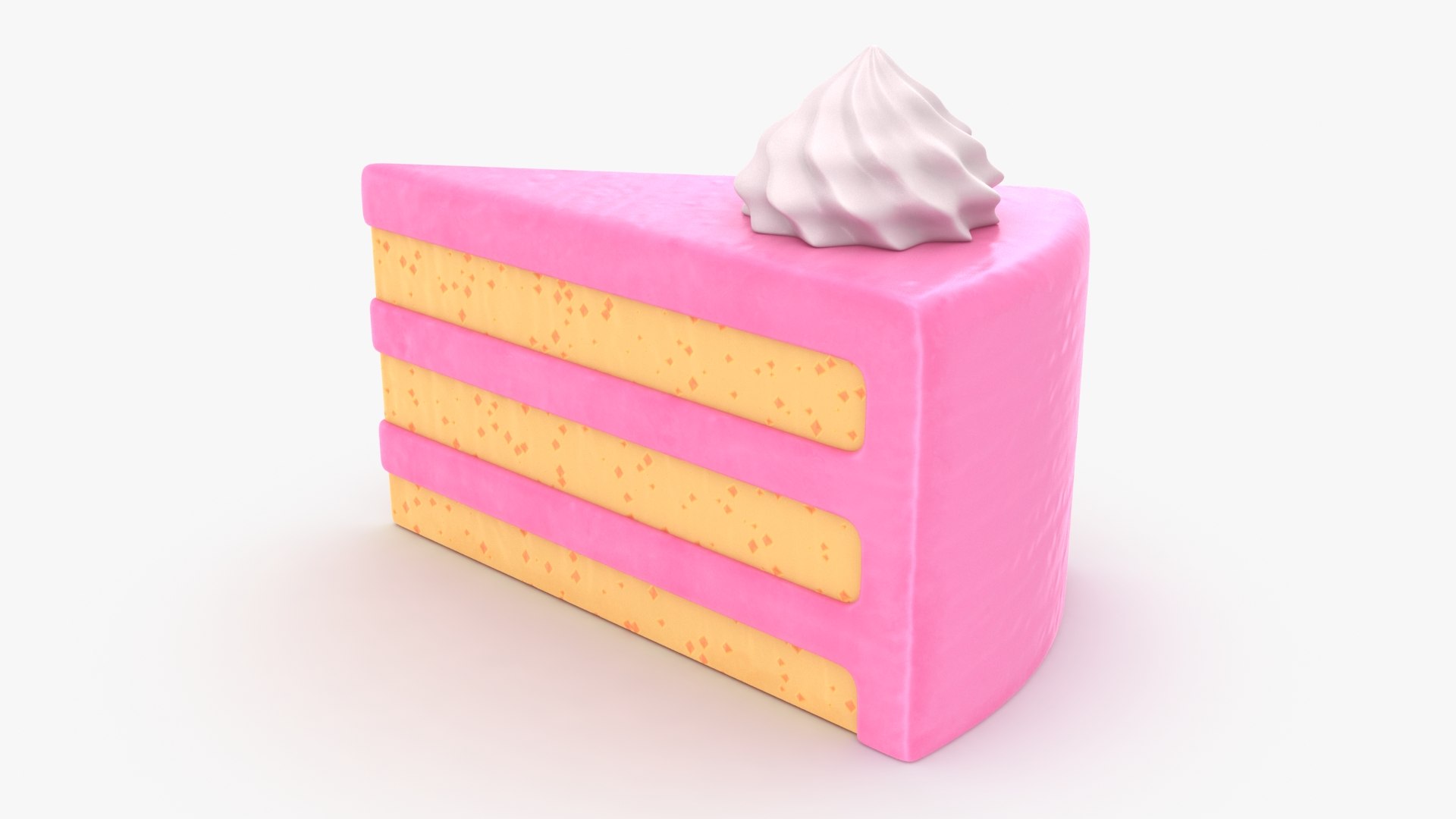 3D Cartoon Cake Collection 2 Model - TurboSquid 2161236