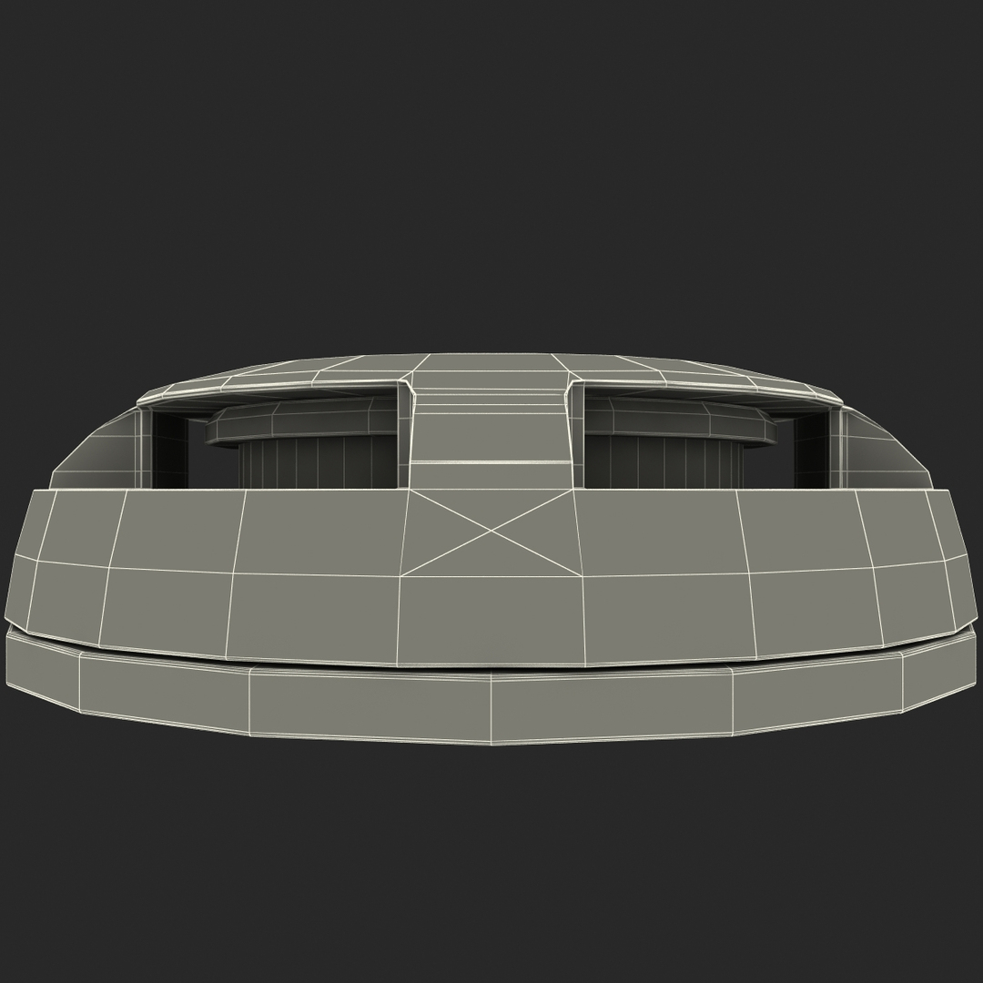 smoke detector 3d model