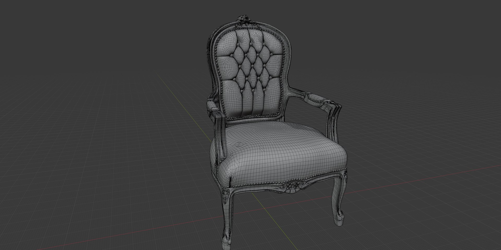 3D Model Antique Chair - TurboSquid 2241168