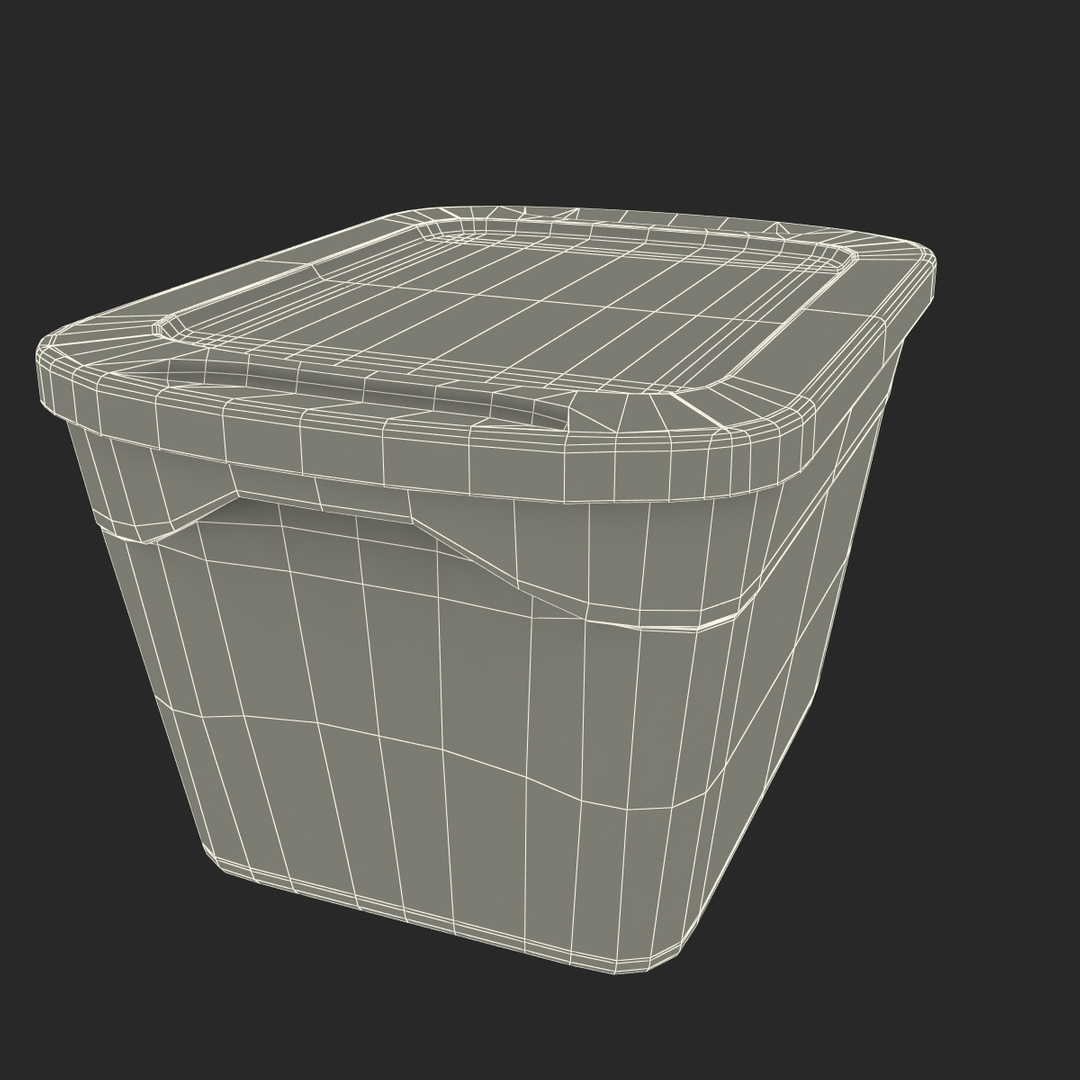 3d Model Storage Box 18-gallon