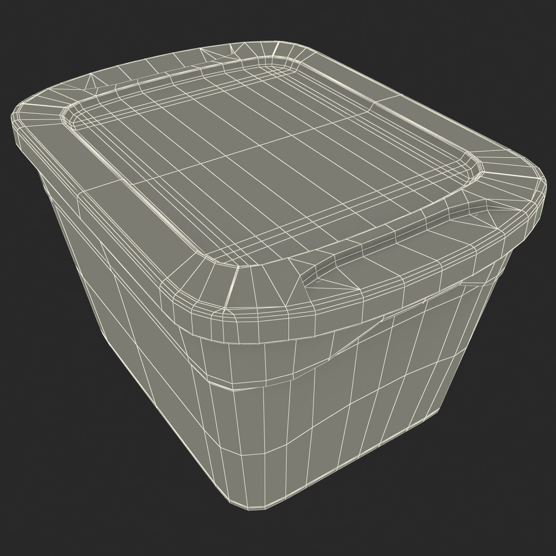 3d Model Storage Box 18-gallon