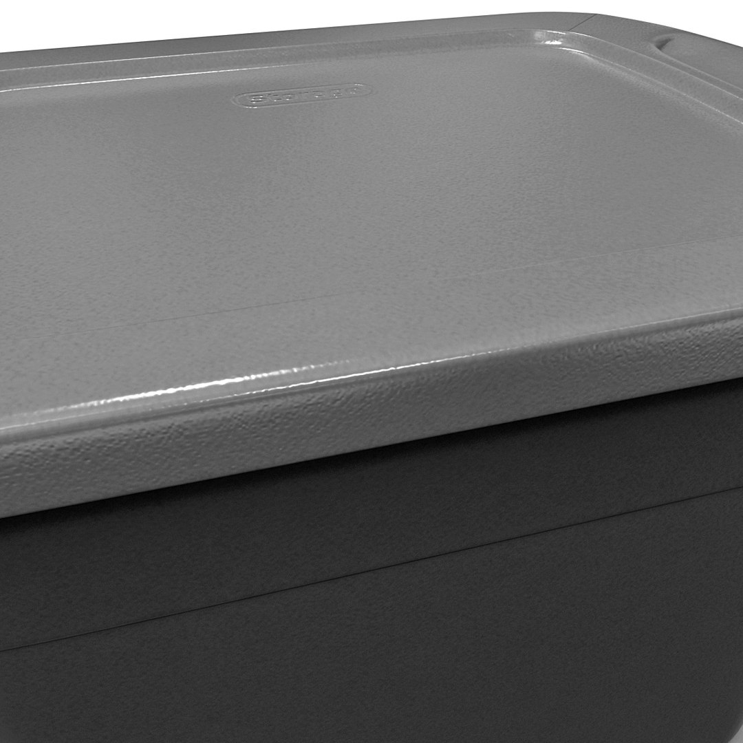 3d Model Storage Box 18-gallon