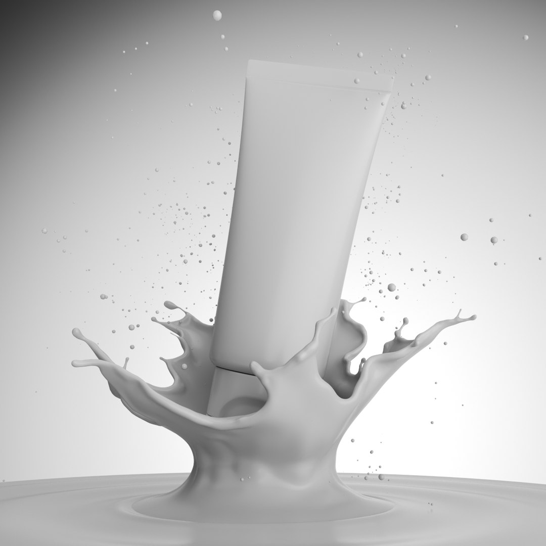 Cosmetic Splash Water 3D - TurboSquid 1437523