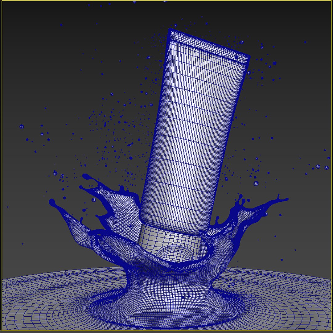 Cosmetic Splash Water 3D - TurboSquid 1437523