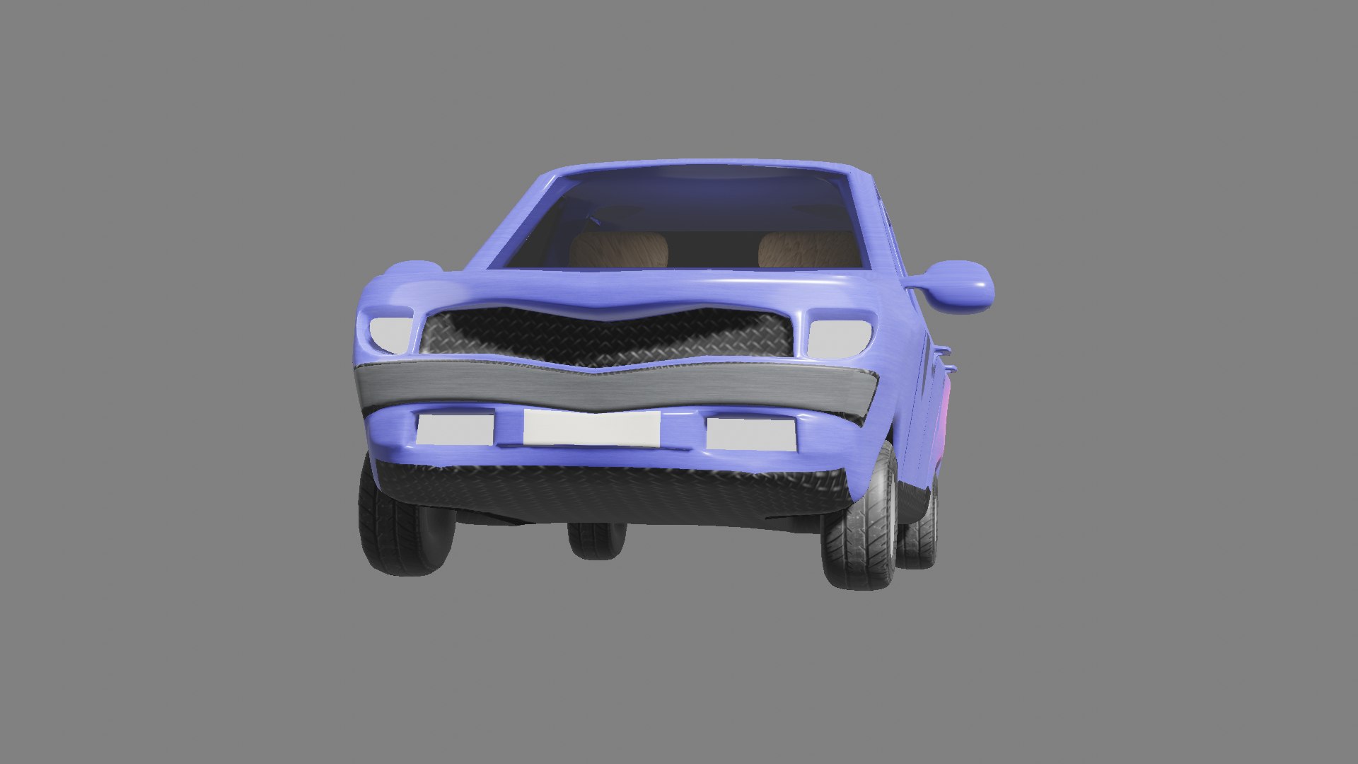 Retro Style Car For a Game 3D model - TurboSquid 1818839