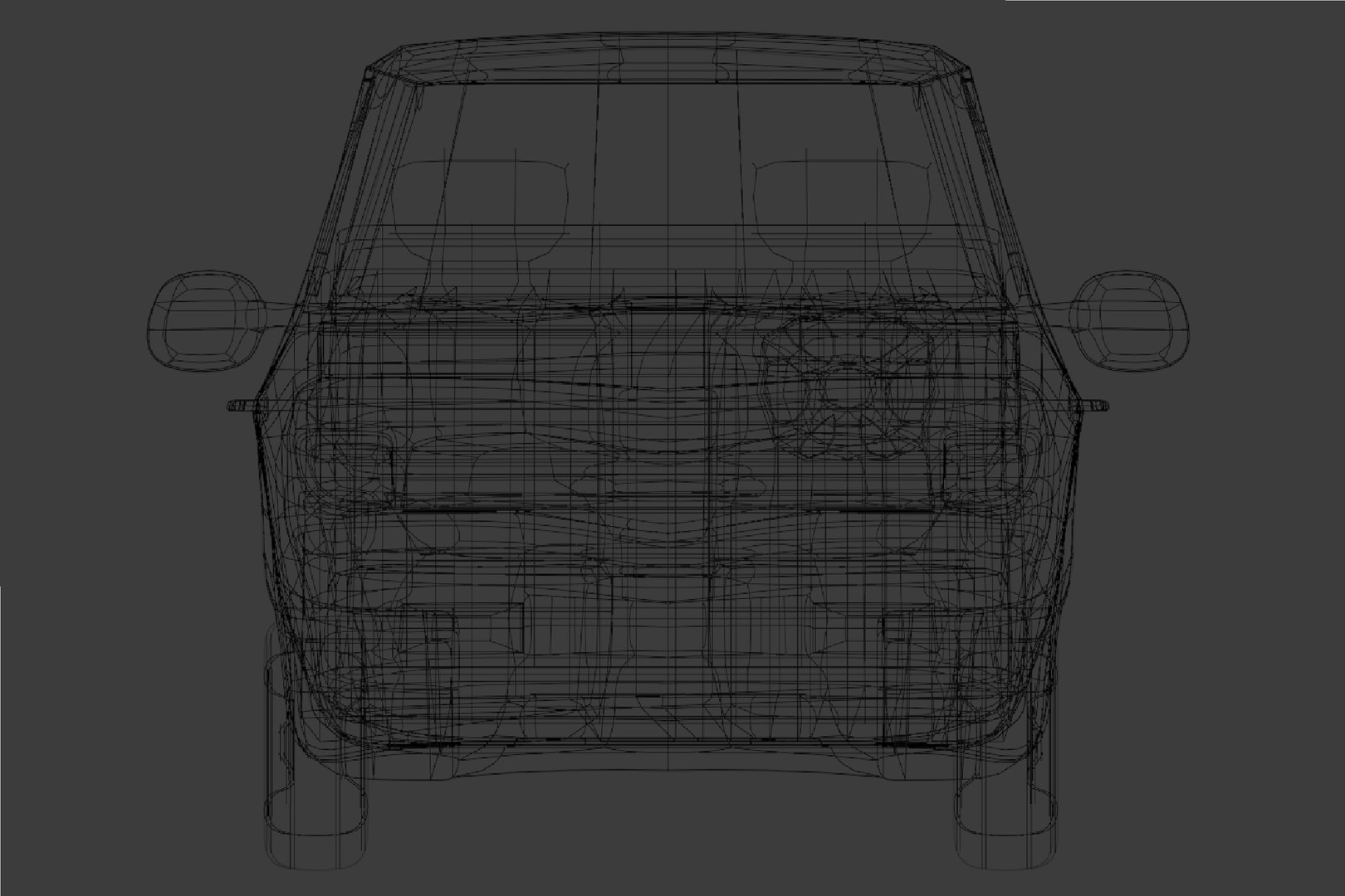 Retro Style Car For a Game 3D model - TurboSquid 1818839