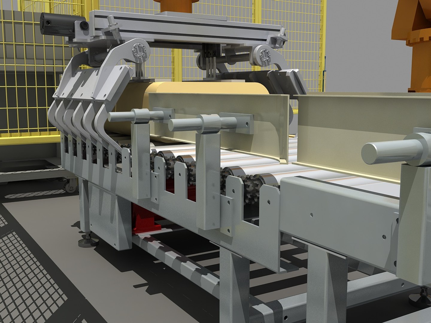 Palletizing Cell Scene 3D Model - TurboSquid 1193898