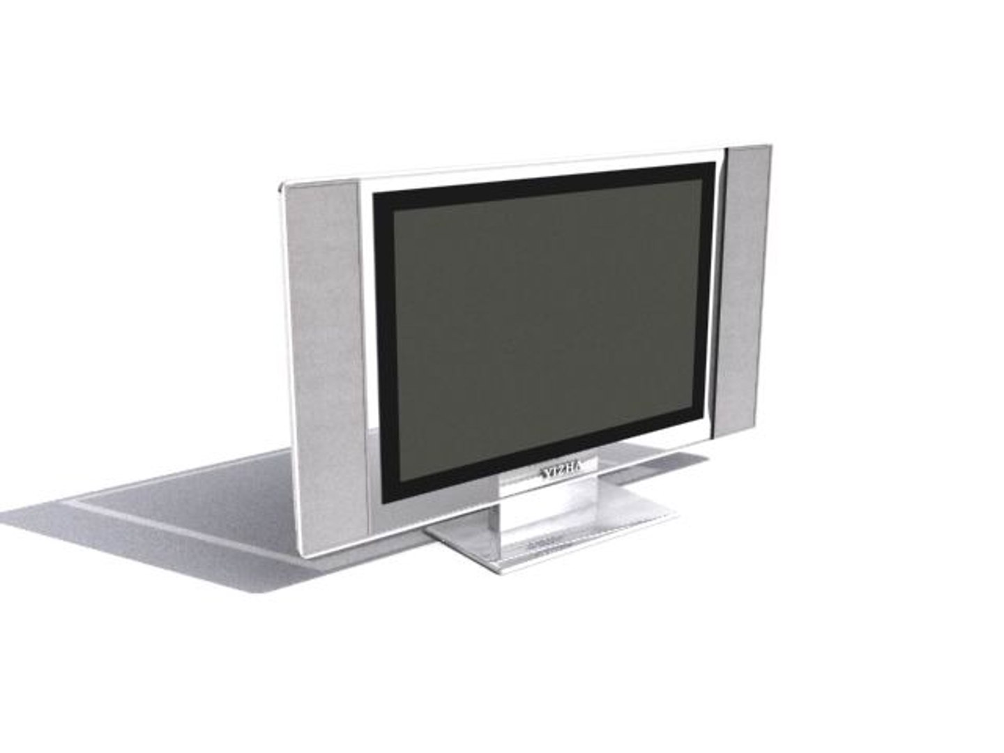 large plasma tv 3d max