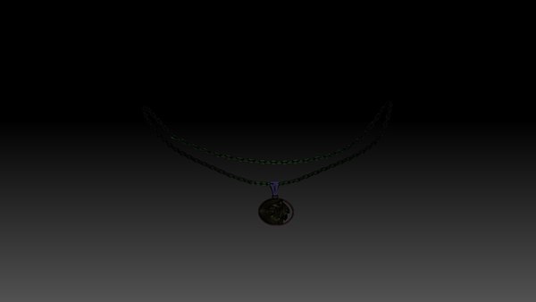 Witchers locket 3D - TurboSquid 1842363