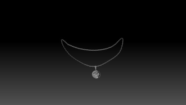 Witchers locket 3D - TurboSquid 1842363