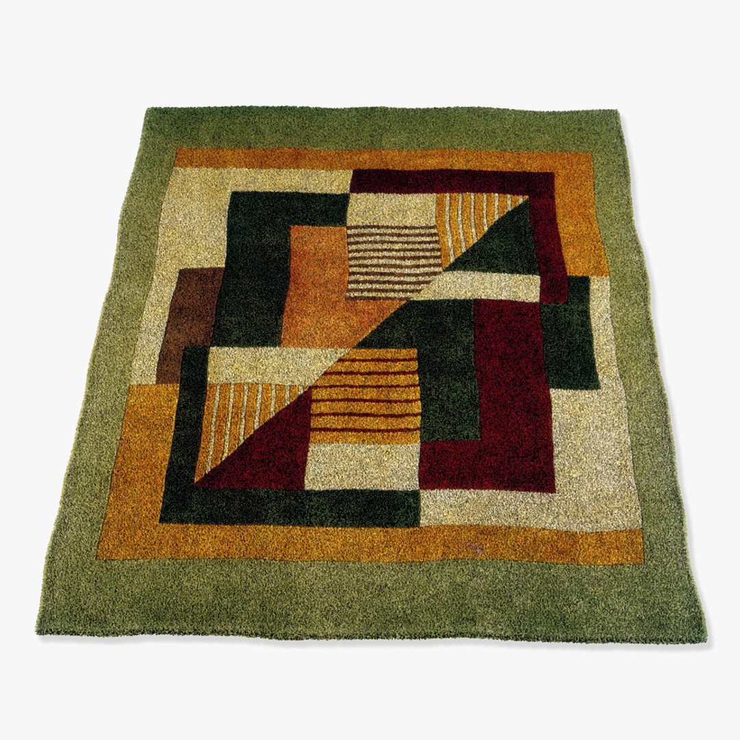 3d Model Momeni Rugs Abstract Nw06mti