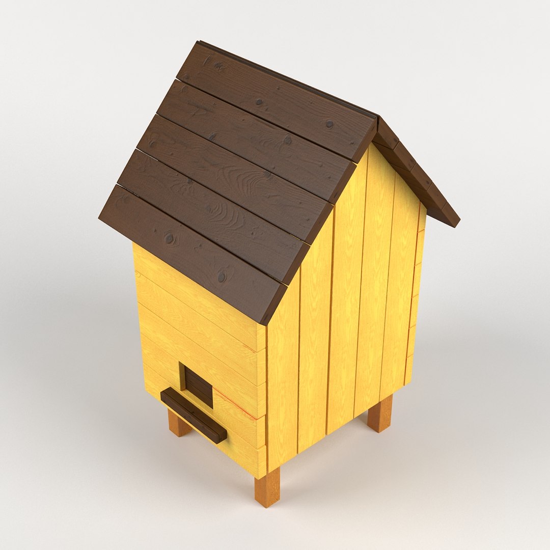 3d Model Bee Beehive