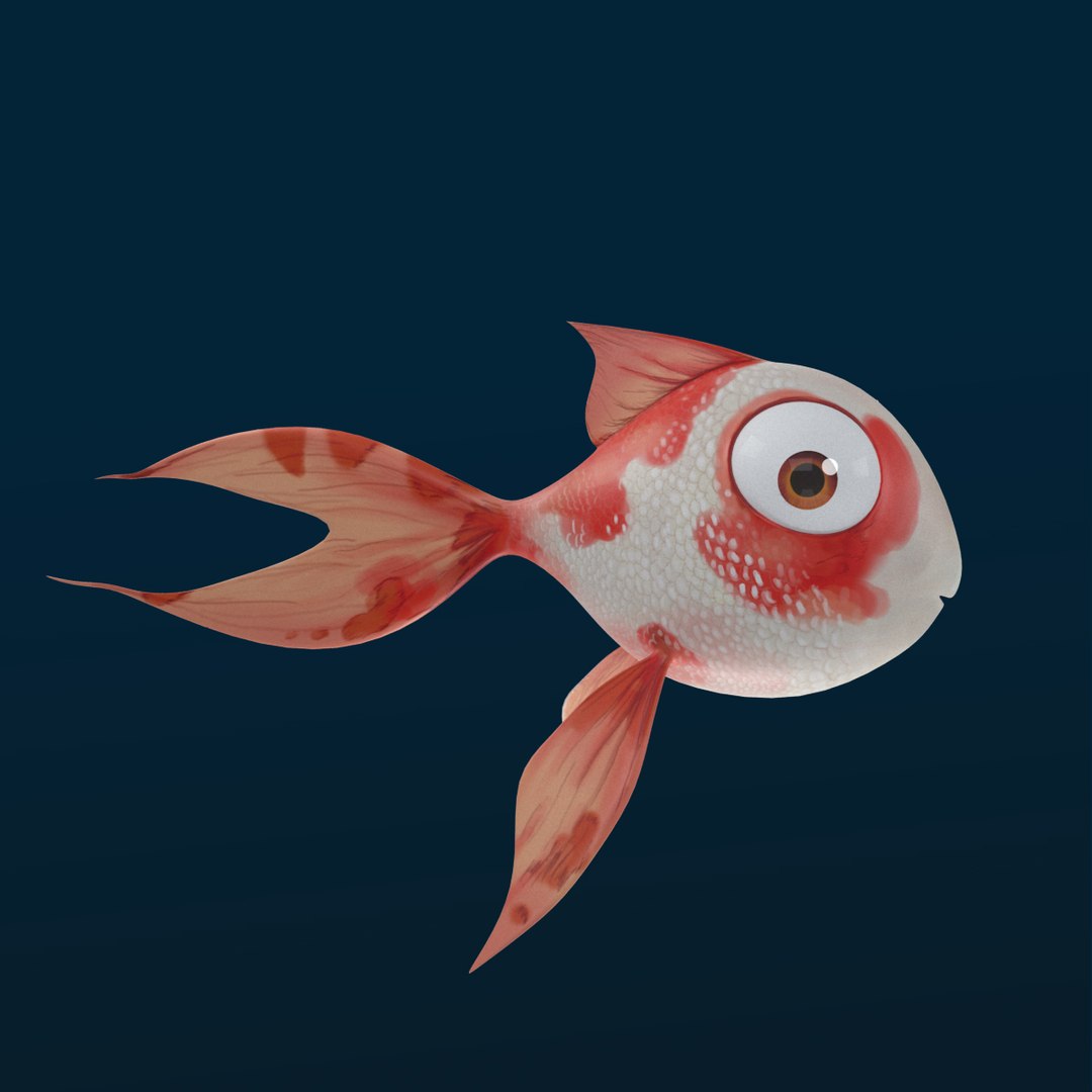 3D Fish Funy Character - TurboSquid 1619681