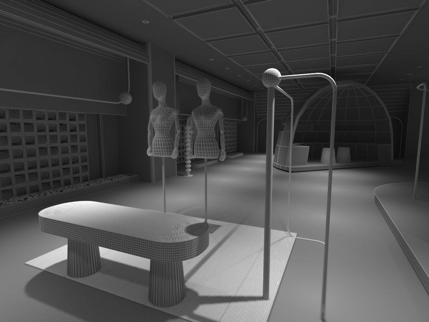 3D Clothing Shop 2 - TurboSquid 2049421