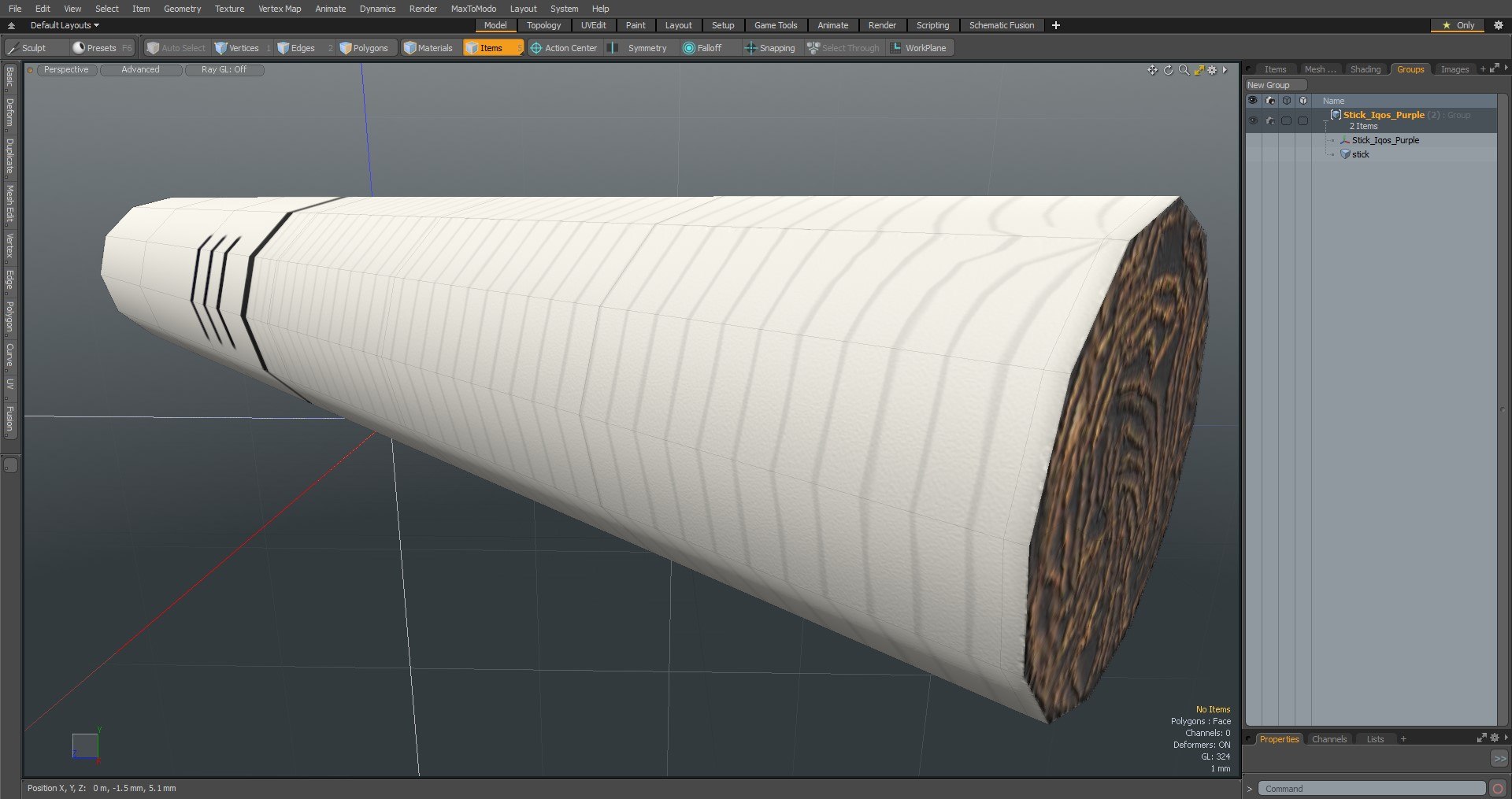 3D model Stick Iqos Purple - TurboSquid 2137066