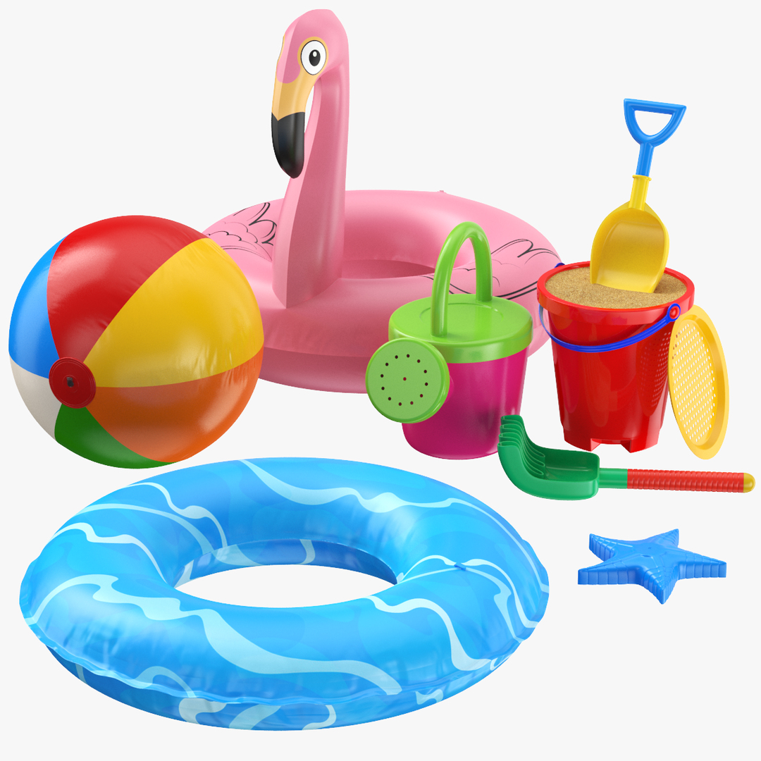Sand beach toy 3D model - TurboSquid 1684455