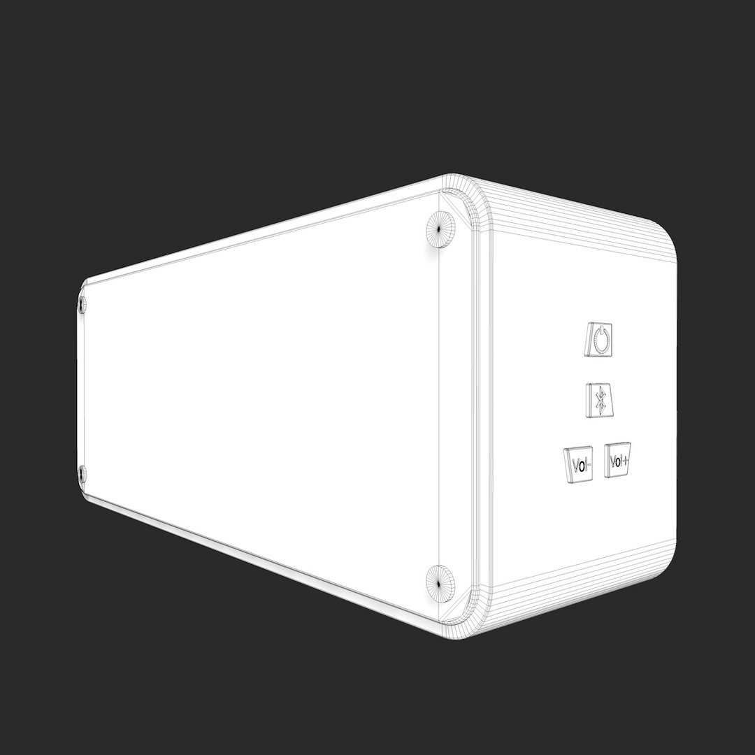 3d Model Bluetooth Speaker