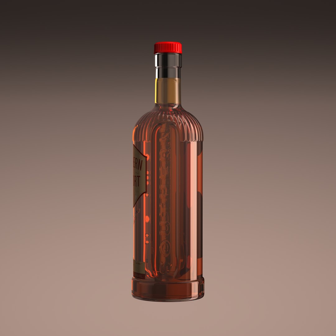 Southern Comfort Bottle 3ds