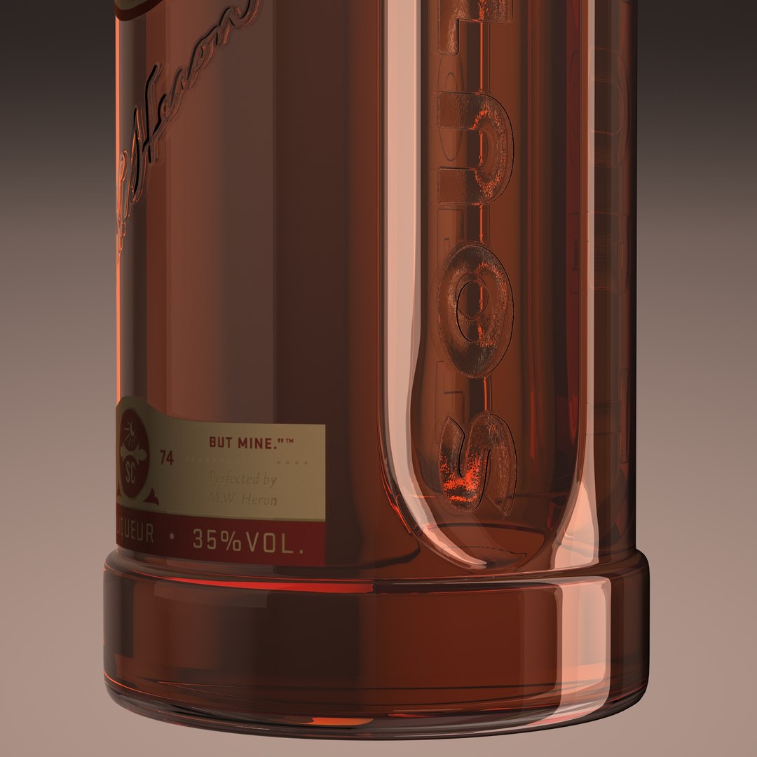 Southern Comfort Bottle 3ds