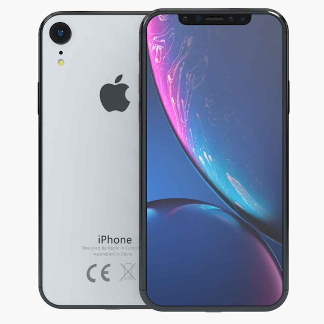 3D Iphone Xr Element - TurboSquid 1466892