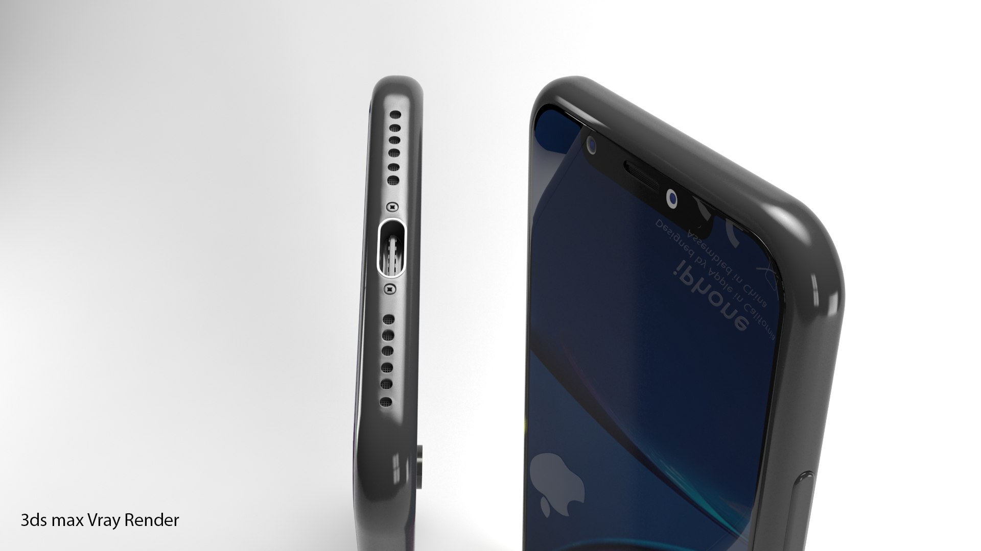 3D Iphone Xr Element - TurboSquid 1466892