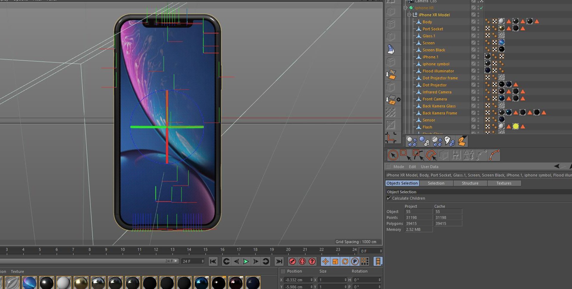3D Iphone Xr Element - TurboSquid 1466892