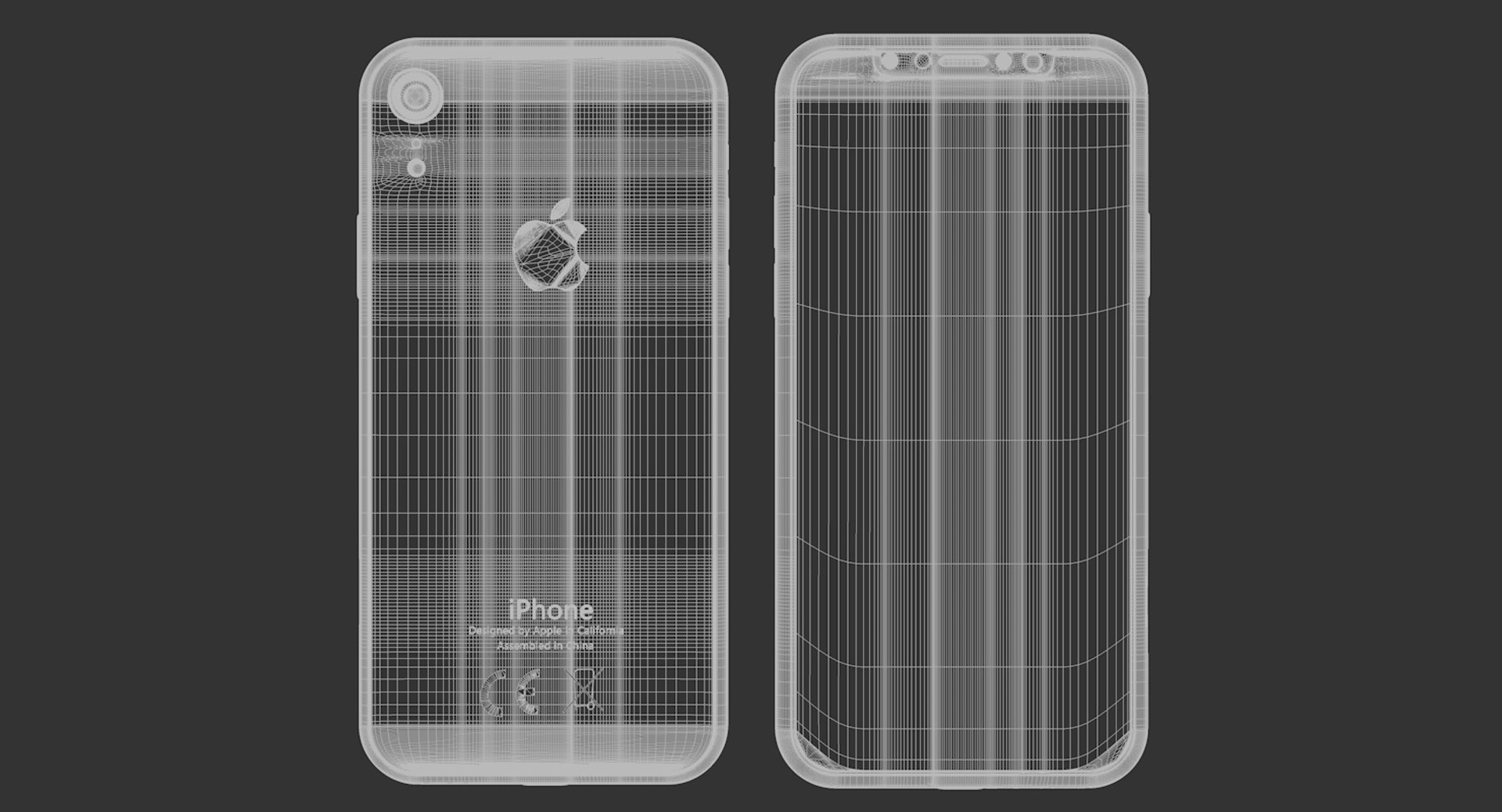 3D Iphone Xr Element - TurboSquid 1466892