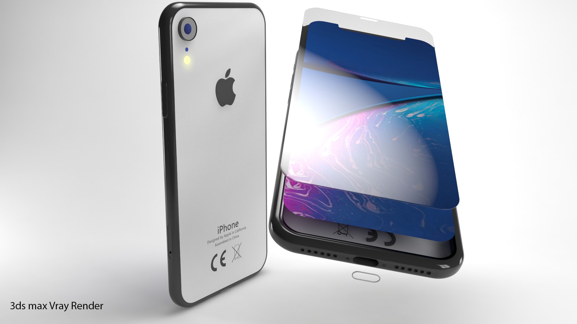 3D Iphone Xr Element - TurboSquid 1466892