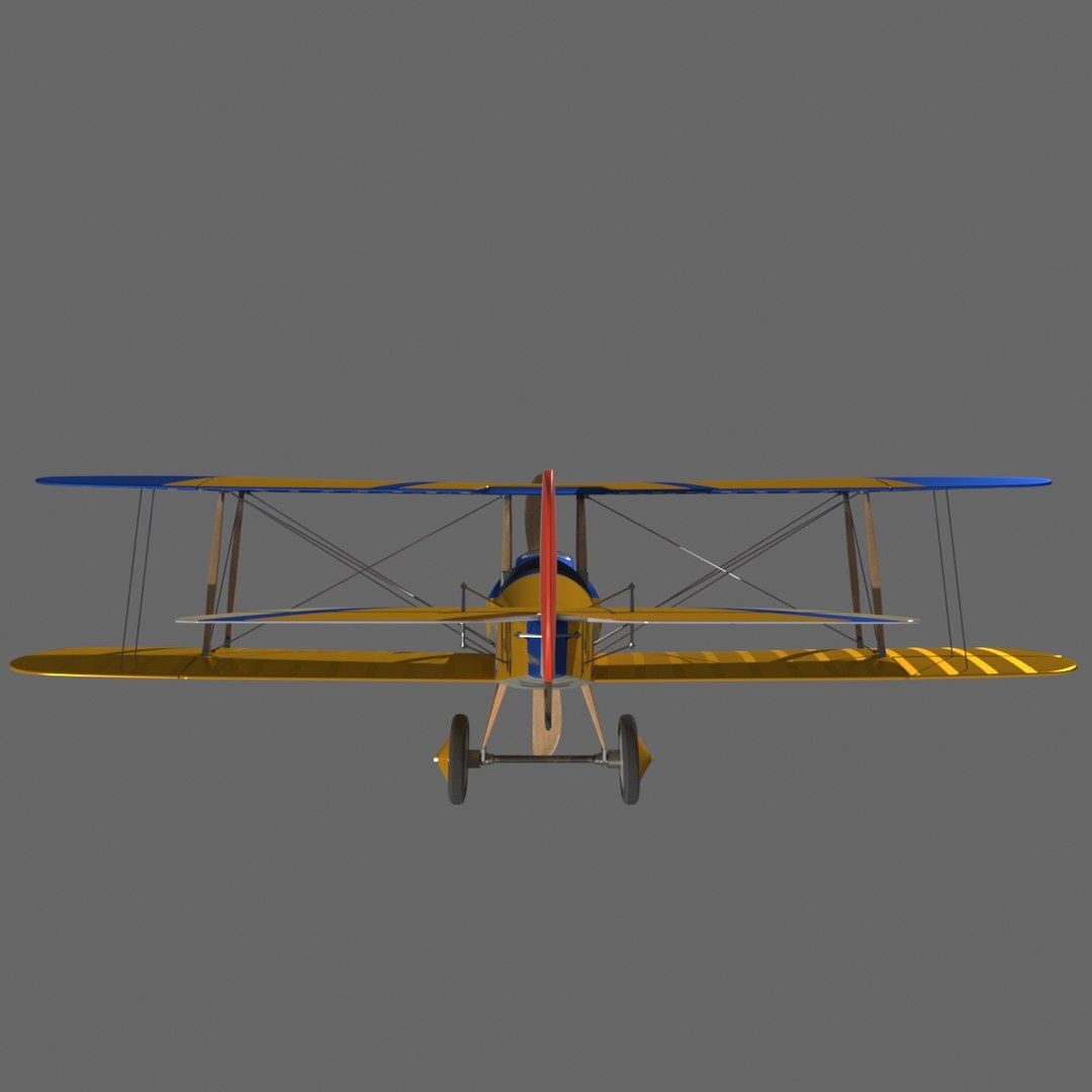 3d Historic Airplane