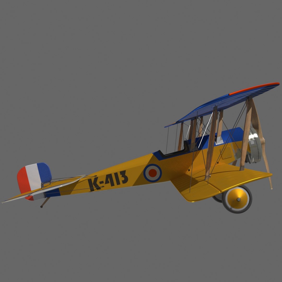3d Historic Airplane